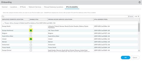 Enable IPv Networking For Mobile UsersGlobalProtect Deployment
