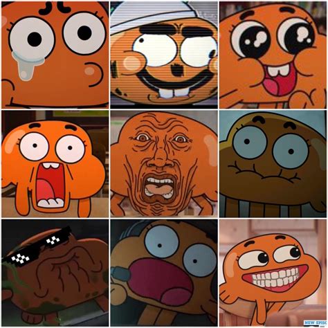 Gumball Watterson Face