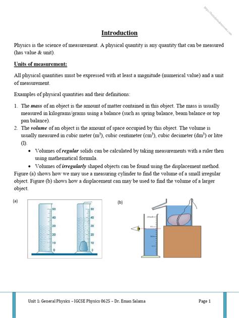Notes By Dr Eman Salama Pdf Acceleration Velocity