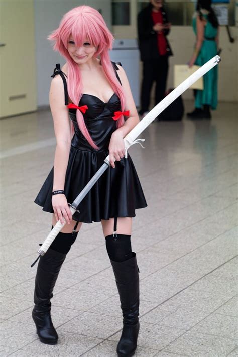 Cosplay Of Yuno Gasai 3 Mirai Nikki Anime Animefest Moda Kawaii