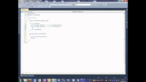 Tutoriel 20 Méthode 1 En C En Français Première Partie Youtube