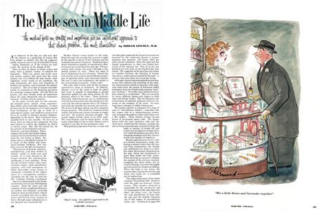 The Male Sex In Middle Life Esquire February 1952
