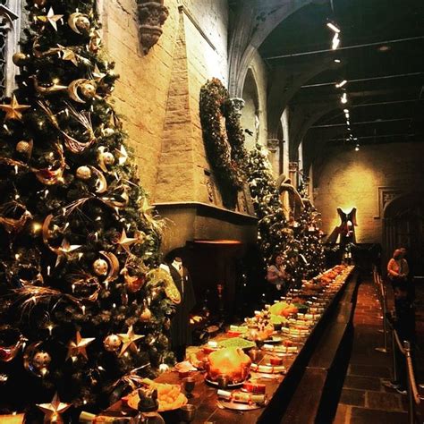 Hogwarts Main Dining Hall Was Looking Pretty Cozy At The Harry Potter