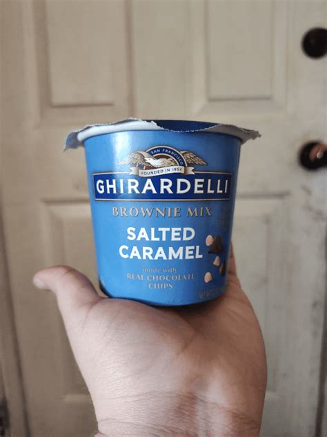 Ghirardelli Brownie Mix Salted Caramel Made With Real Chocolate Chips