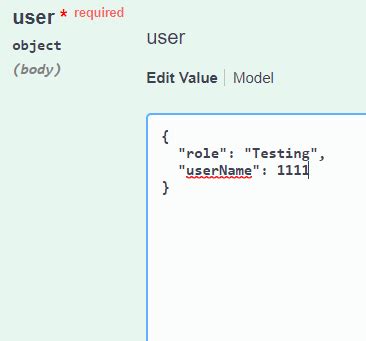 Java How To Make Swagger Post Parameter Have A Default Request Example Stack Overflow