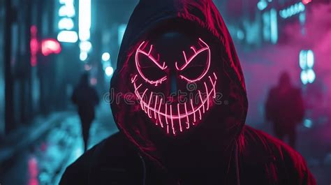 Anonymous Hacker Screen Filled With Overlapping Digital Noise Masked