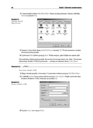 Delphi Ćwiczenia zaawansowane PDF