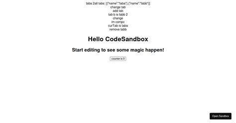 context demo codesandbox
