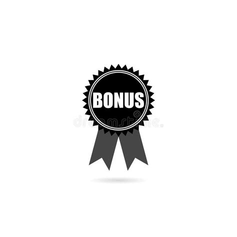Blue Bonus Icon Logo Button Stock Vector Illustration Of Price