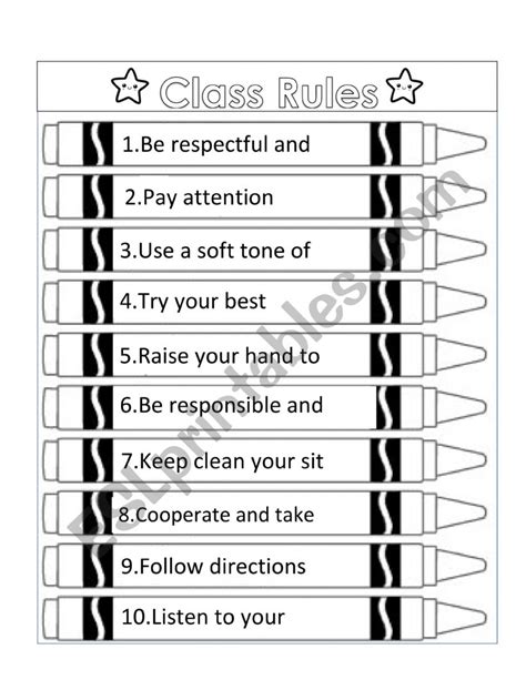 School Rules Worksheet Grade 1 At Oliver Packham Blog
