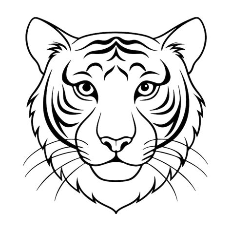 Images De Dessin Visage Tigre Téléchargement Gratuit Sur Freepik