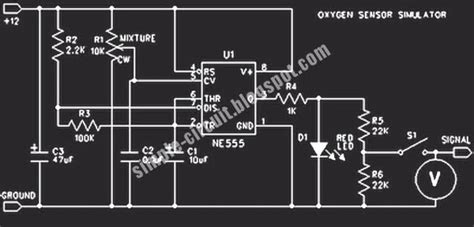 Simple Circuit Design Simple Oxygen Sensor Simulator
