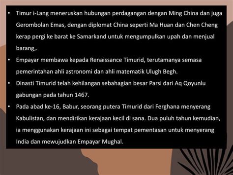 Dinasti Timurids 1370 1507 Pdf