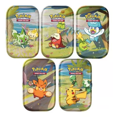 Pokémon Jcc Mini Tin Lata Paldea Friends Español Mercadolibre