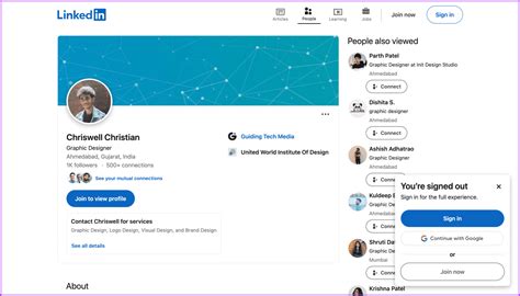How To View LinkedIn Profiles Anonymously Or Without Account Guiding Tech