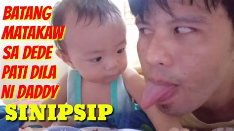 Ang Bata Na Atat Sa Dede Pati Dila Ni Daddy Napagkamalan Sinipsip Pa