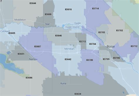 Boise Idaho Zip Codes