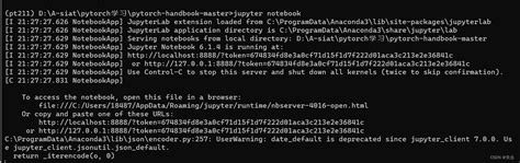 Windows使用jupyter Notebook连接并使用conda虚拟环境内核以学习pytorch的记录jupyter Notebook