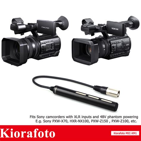 Microfono Per Autoradio Microfono Kiora Mic Xm1 Per Sony Pd170 Fs700