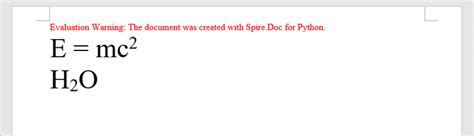 Python Add Superscript And Subscript To Word
