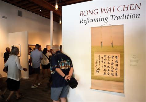 Chinese Calligraphy Artist Bong Wai Chen Honored At Portland Chinatown