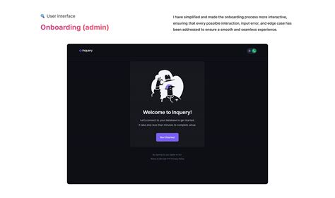 sql database platform redesign on behance