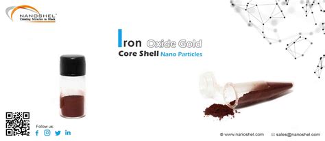 Iron Oxide Gold Core Shell Nano Particles Less Price High Purity
