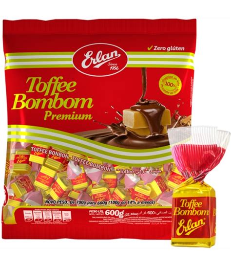 Campestre Distribuidora Bombom Erlan Toffe Tradicional 500gr