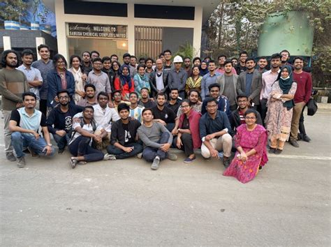 First Industrial Tour Organised By Our Department At Samuda Chemicals