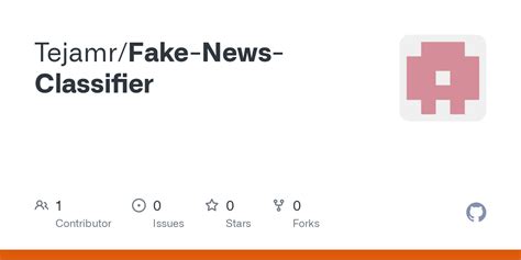 Github Tejamrfake News Classifier