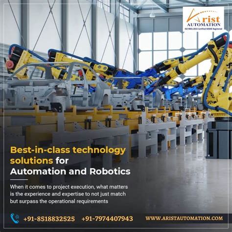 industrial automation and robotics future in india arist automation