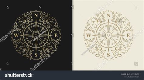 Vintage Compass Vector