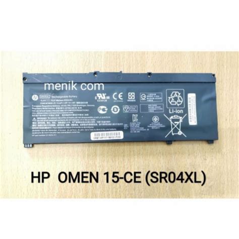 Jual Baterai HP LAPTOP HP OMEN CE SR XL ORIGINAL Shopee Indonesia