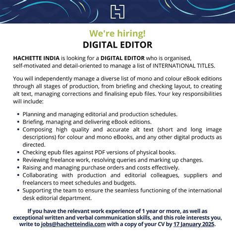 Jobopening Hiringnow Careeropportunities Hachette Book Publishing India Pvt Ltd 27 Comments