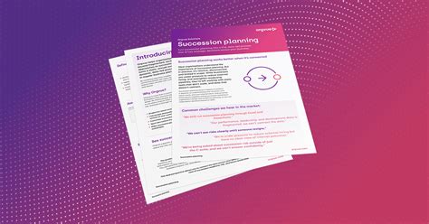 Succession Planning Solution Brief Orgvue