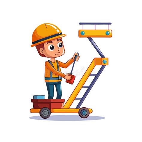 Cartoon Platform Lift Stock Illustrations 360 Cartoon Platform Lift