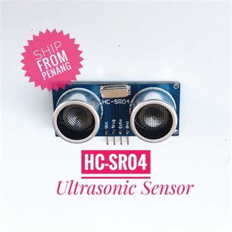 HC SR Ultrasonic Sensor Pin Module Range Finder Distance Measuring Lazada