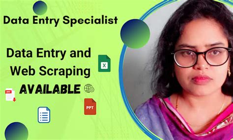 Do Data Entry And Web Scraping By Jasmin524 Fiverr