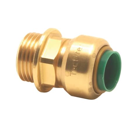 Tectite Classic T3p Brass Push Fit Equal Straight Male Connector 12 X