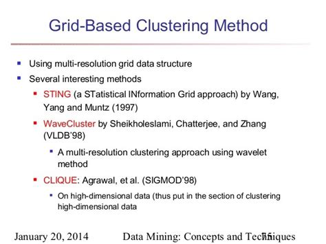 基于网格的聚类算法stingsting算法 Csdn博客