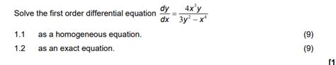solved solve for x only by using d operator methods in the