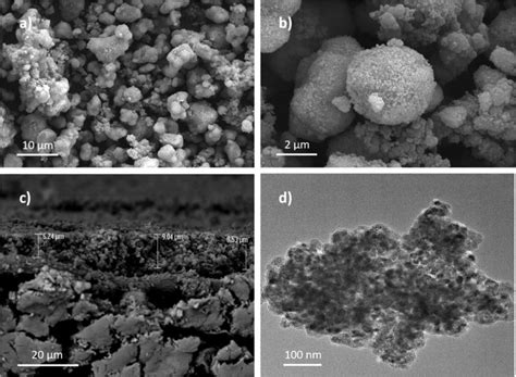 A B Scanning Electron Microscopy SEM Images Of TiO2 C Particles C Download Scientific