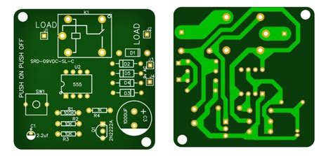 Single Push Button ON OFF Latch Switch Push ON Push OFF