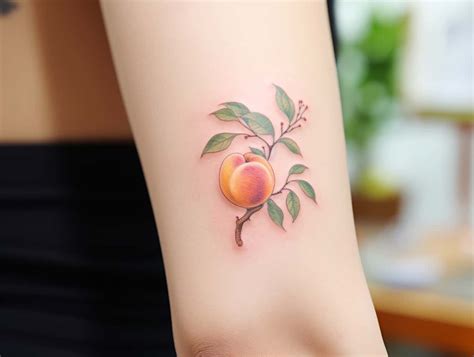Exploring The Multifaceted Peach Tattoo Meaning