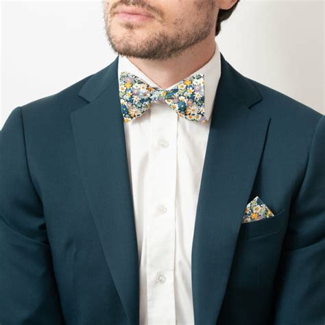 Pochette De Costume Liberty Libby Lavande Gentille Alouette