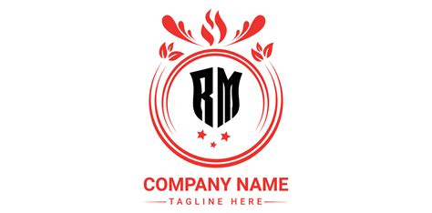 Rm Rm Letter Rm Initials Rm Circle Rm Flat Rm Business Rm Brand Rm Luxury Rm Brand Rm