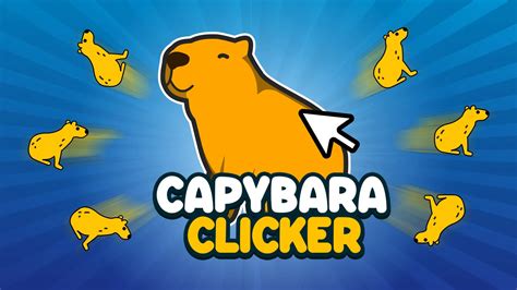 Capybara Clicker Monkey Mart Original