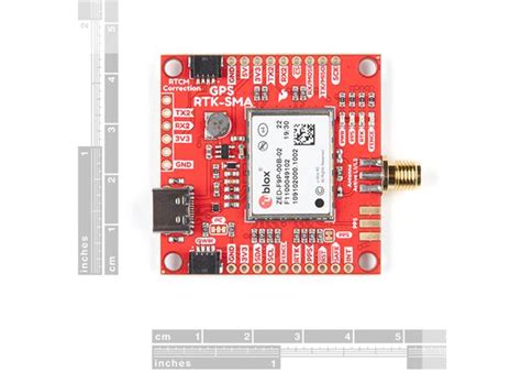 sparkfun gps rtk sma breakout zed f9p qwiic