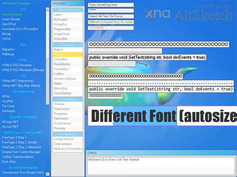 Altsketch Vector Graphics Library C Freetype Port Gui Vector Graphics Showcase