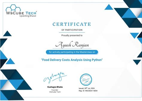 Ayush Ranjan On Linkedin Datascience Dataanalyst Wscubetech